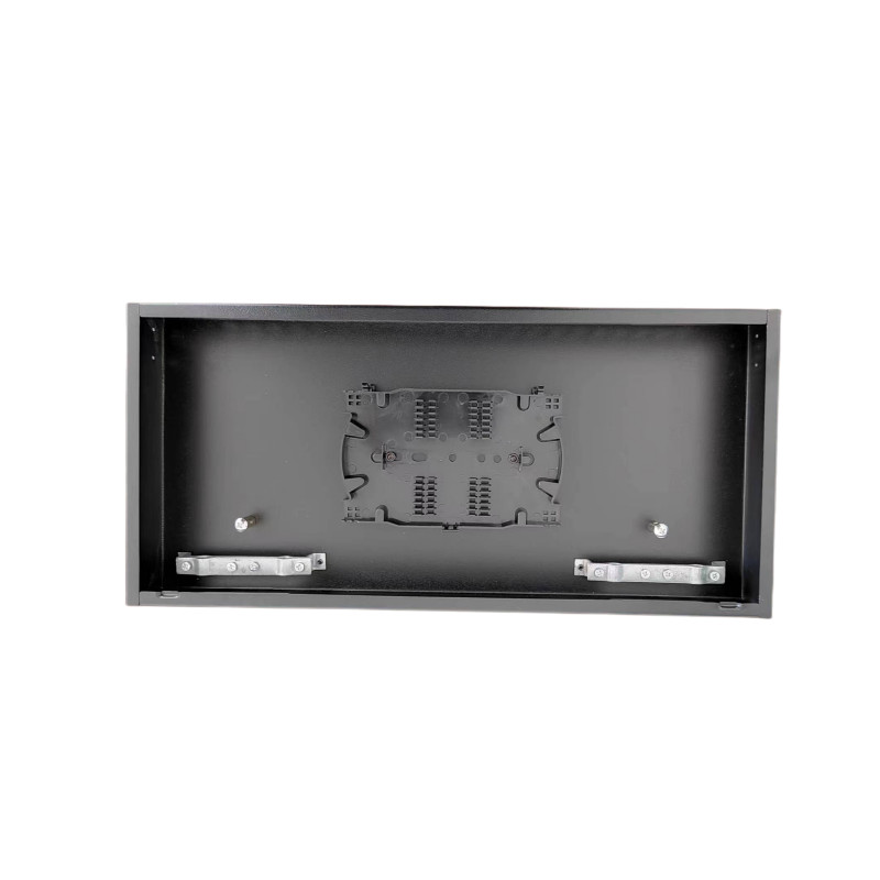 24 Port Rack Mount Fibre Termination Box Patch Panel ODF 24 Cores